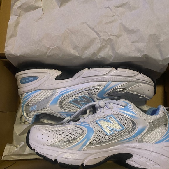 New Balance | Shoes | Light Blue And White New Balance 53 | Poshmark